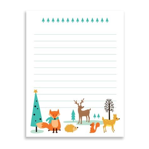 Woodland Notepad The Imagination Spot