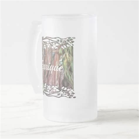 Tree Of Tule Oaxaca Oax1 Frosted Glass Beer Mug Zazzle