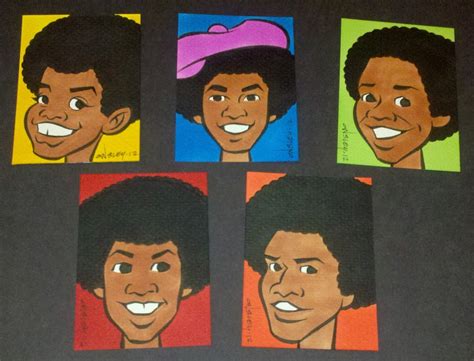 Patrick Owsley Cartoon Art And More JACKSON 5 SKETCH CARDS