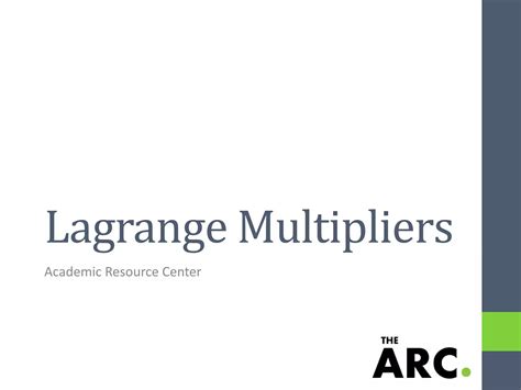 Lagrangemultiplierspdf