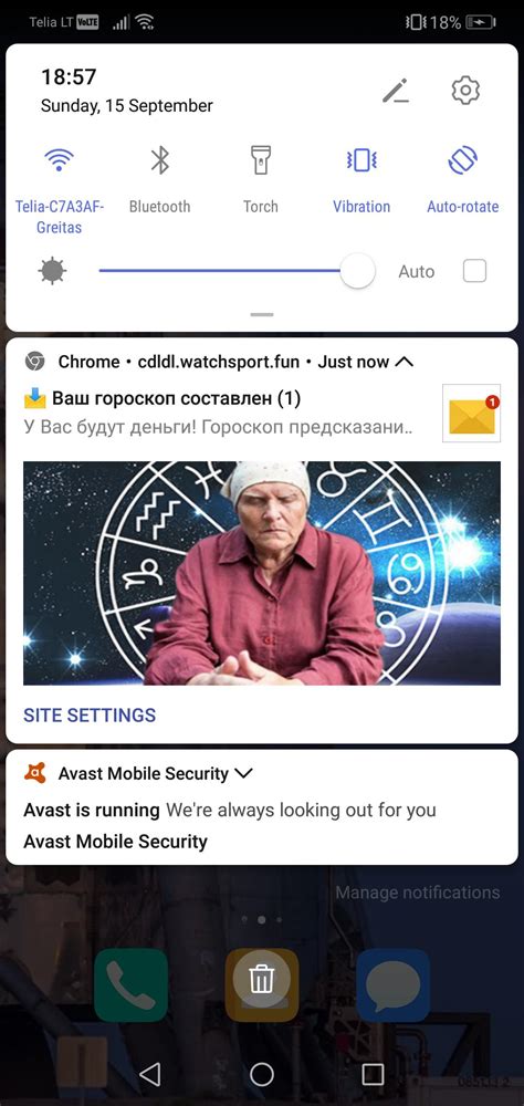 Just Got A Malware Virus Which Keeps Sending Me Weird Notifications From Chrome I Know For Sure