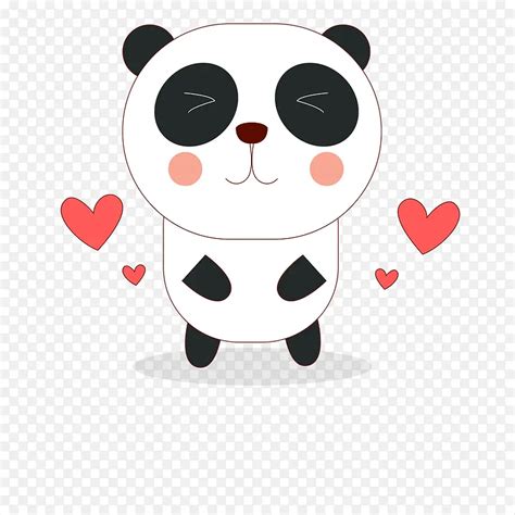 可爱卡通熊猫矢量图PNG图片素材下载 图片编号yanmvvdm 免抠素材网