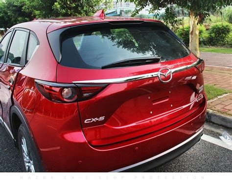 Bisel Cromado Trasero Mazda Cx Al S En Mercado Libre