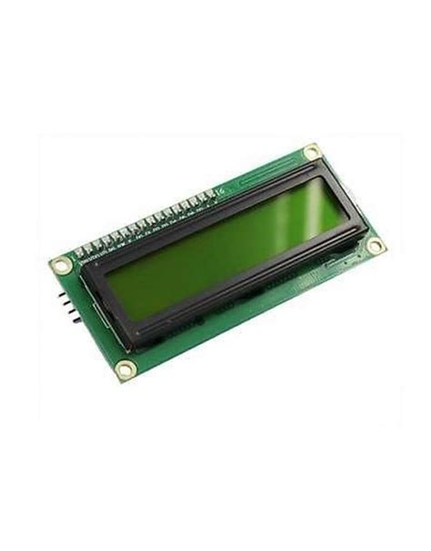 lcd display module 16x2 digits with iic i2c twi sp i interface green