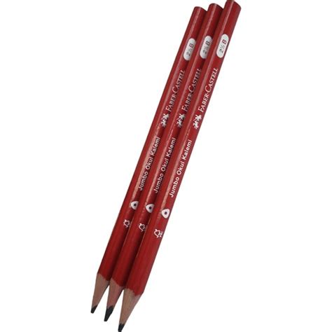 Faber Castell Jumbo Üçgen Kurşun Kalem 3 Adet Fiyatı