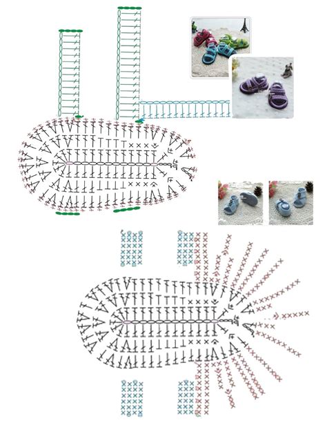 Схема детских пинеток крючком 90 фото