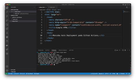 Belajar Github Actions TKJPedia