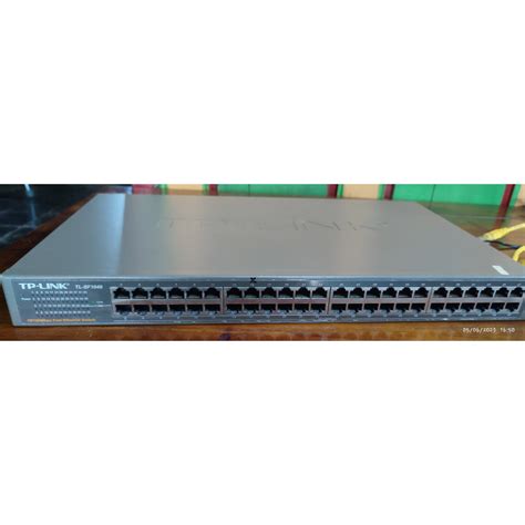 Jual Switch Hub Tp Link Unmanageable Sf1048 10 100 Body Full Baja 48 Port Normal Segel