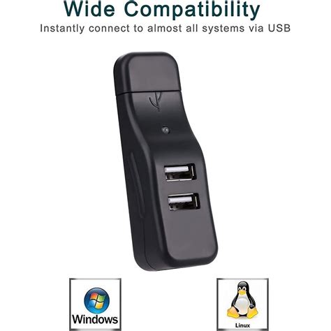 4 Port Usb Hub Mini Usb 2 0 Data Hub Splitter Lil Grandado