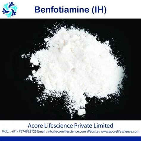 Benfotiamine Powder Ih At ₹ 3000kg Active Pharmaceutical
