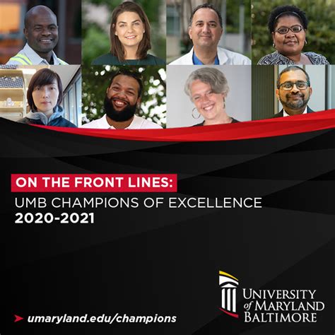 Looking Back On The Front Lines Umb Champions Of Excellence The Elm