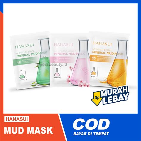 Jual Hanasui Mud Mask Shopee Indonesia