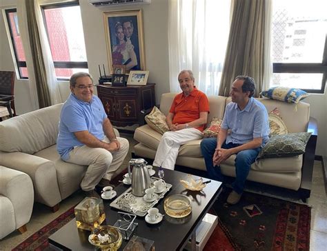 Álvaro Dias Recebeu A Visita De Fábio Dantas Neste Domingo Rabiscos