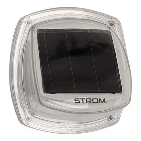 Arbotante Solar Led Con Sensor 6 Lm Strom Grupo Anbec