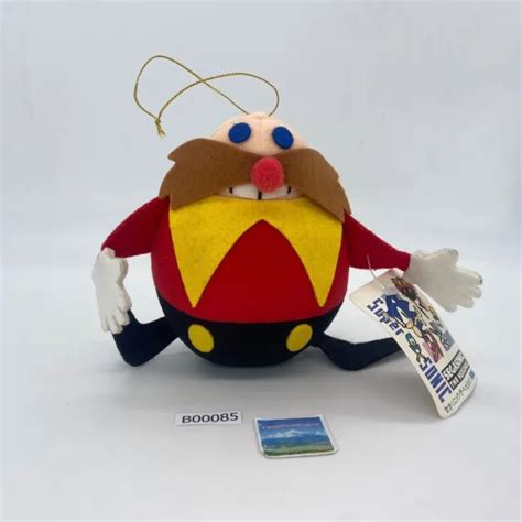 Dr Robotnik Eggman H265 Sonic The Hedgehog Sega 1992 Plüsch 7 Tag
