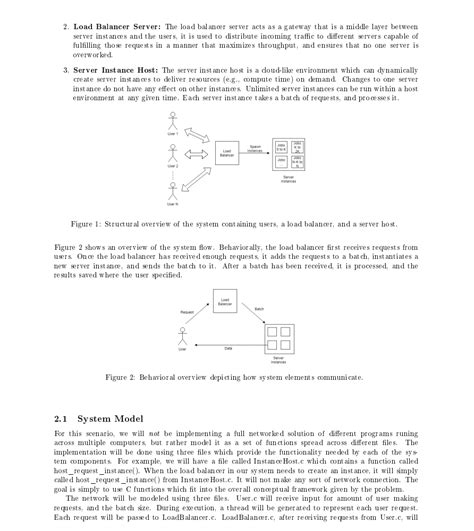Solved C Programming Implementing A Load Balancer Please Chegg