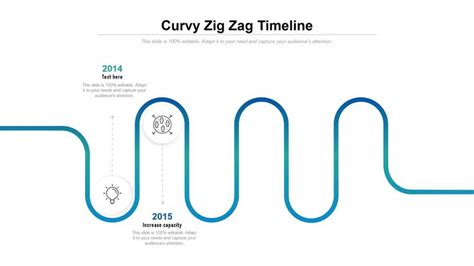 Curvy Zig Zag Timeline PowerPoint Presentation Slide Powerpoint Presentation Slides