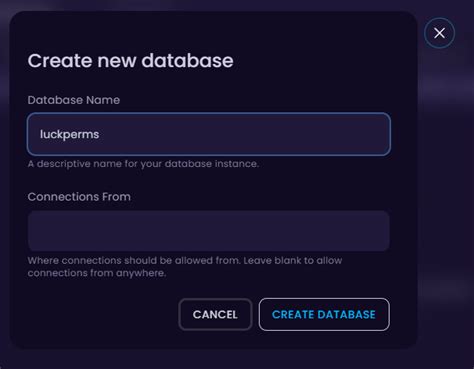 How To Create A MySQL Database WiseHosting