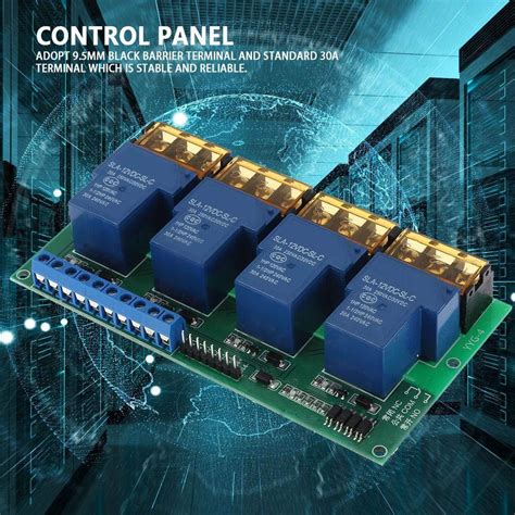 A Channel Relay Module Expansion Board For Raspberry Pi DSP AVR PIC ARM VDC