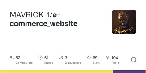 GitHub MAVRICK 1 E Commerce Website