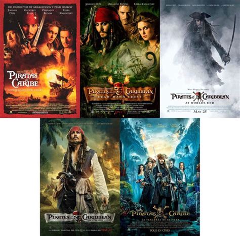 Todos Las Películas De Piratas Del Caribe Revisteros Bahienses