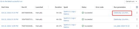 How To Pass Dynamic Parameters Eg Current Date In Databricks