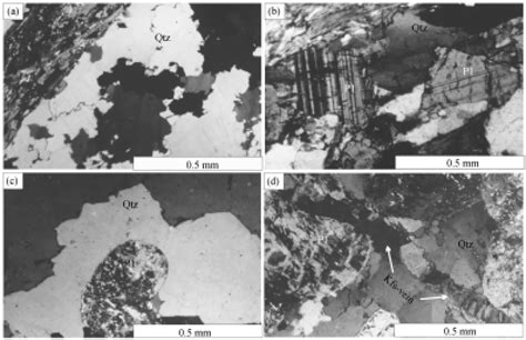 Photomicrographs Of Biotite Plagioclase Gneiss Sample Mx01 1 Download Scientific Diagram