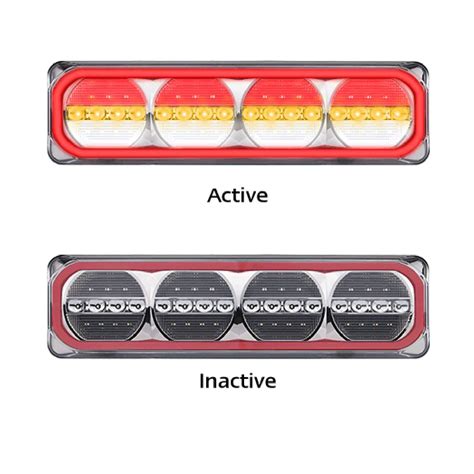 Pair Led Autolamps 385arwm 2 Maxilamp Sequential Indicator Led Taillig
