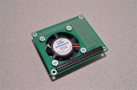 Raspberry Pi Fan HAT Active Cooling For The Pi BC Robotics