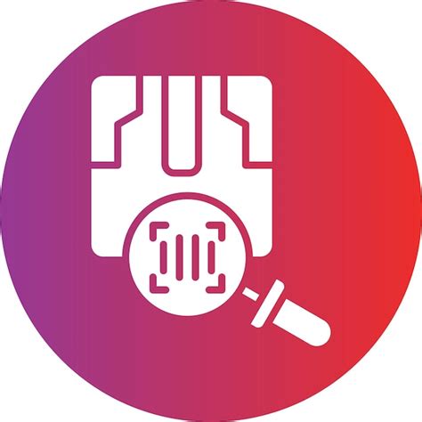 Premium Vector Package Scanning Icon Style