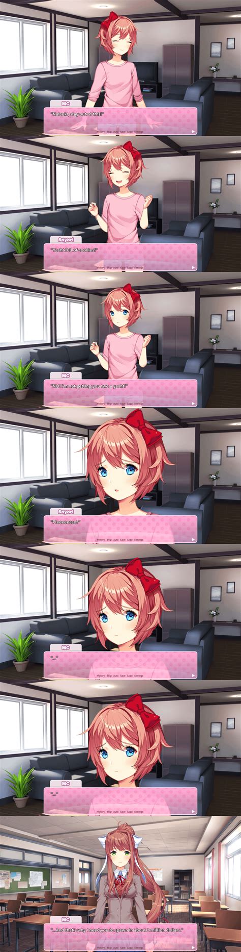 Sayori Wants A Boat Rddlc