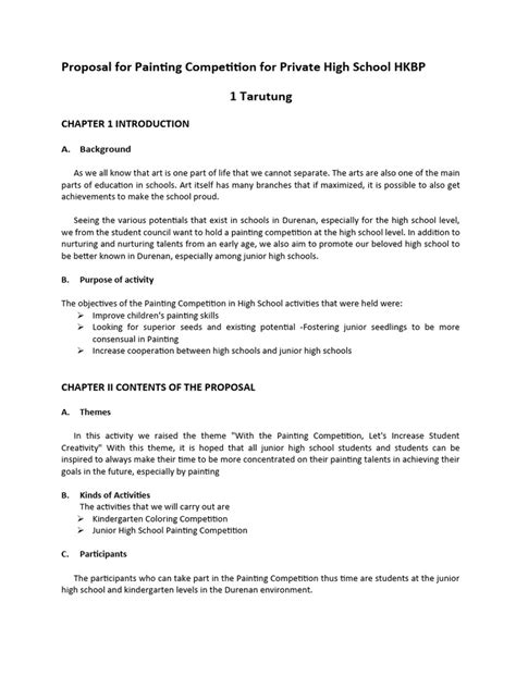 An Proposal Letter Pdf Schools