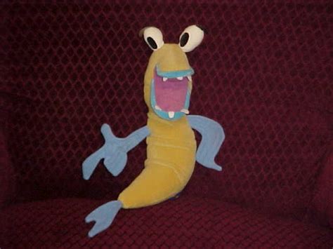 Nickelodeon Muddy Mudskipper Plush Doll From Ren Stimpy Show