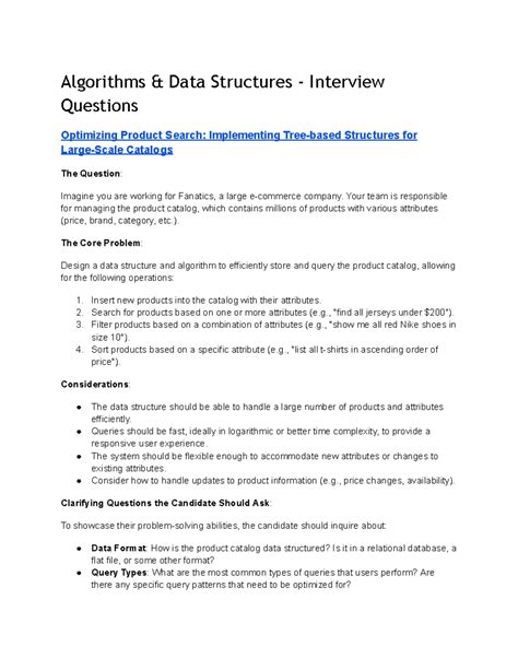 Computer Graphics Data Structures And Algorithms Interview Qs Studocu