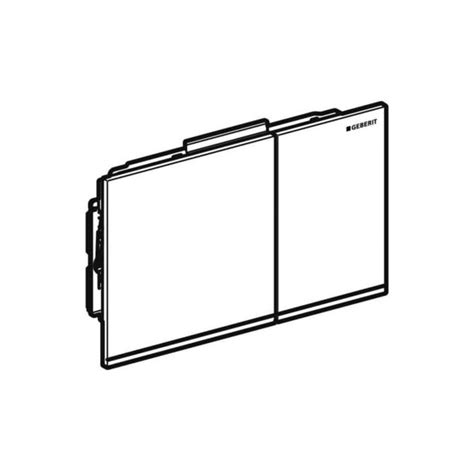 Geberit Betpl Sigma60 For 2 Set Sp 243415gh1 Brushed Chrome Spare Part