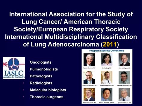 The Iaslc Lung Cancer Staging Project Proposals For The Tnm Stage