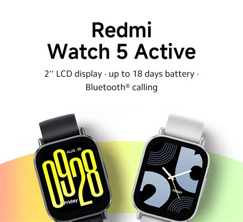 Jual Xiaomi Redmi Watch Active Lcd Display Mendukung Mode Olahraga Tahan Air