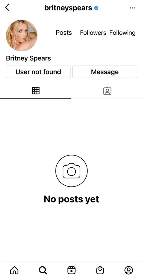 Britney Spears Suddenly Deletes Her Instagram Profile Us Weekly