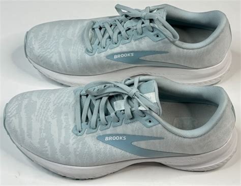 Brooks Launch 7 Winter Blue White Womens Running Shoes Size 12m Ebay