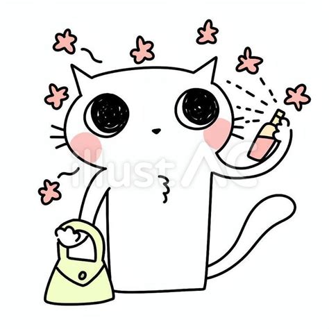 香水をつけるイラスト No 22147294｜無料イラスト・フリー素材なら「イラストac」
