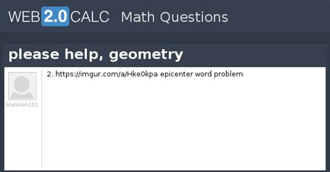 View Question Please Help Geometry