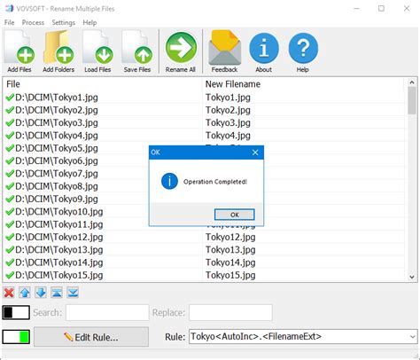 Rename Multiple Files For Pc Fast And Easy Batch Renamer Vovsoft