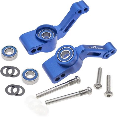 Coda Racing Rc Alloy Rear Stub Axle Carriers For Traxxas 1 10 Rustler 4x4 Stampede