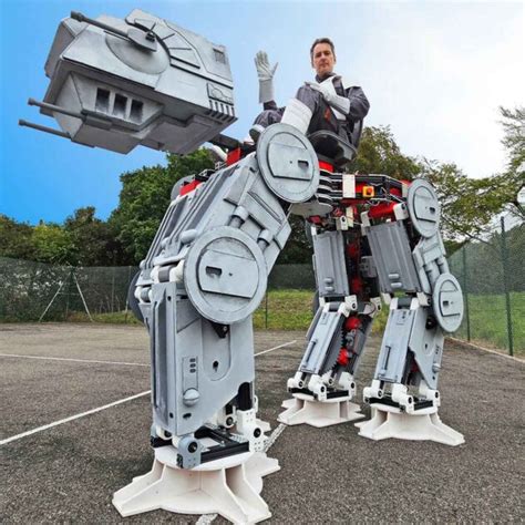 Former Toy Designer James Bruton Designed And Built A Ride On At At And It Does Walk