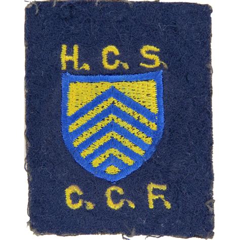 Hereford Cathedral School Combined Cadet Force Cadet Or Training Insig