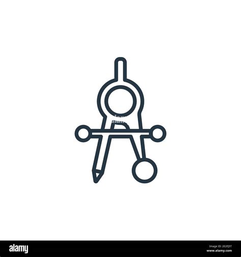 Maths Tool Outline Vector Icon Thin Line Black Maths Tool Icon Flat Vector Simple Element