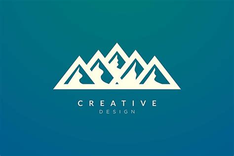 Minimalist Flat Logo With Modern Triangle Shape Vector Modern Technology Vector Vector Modern