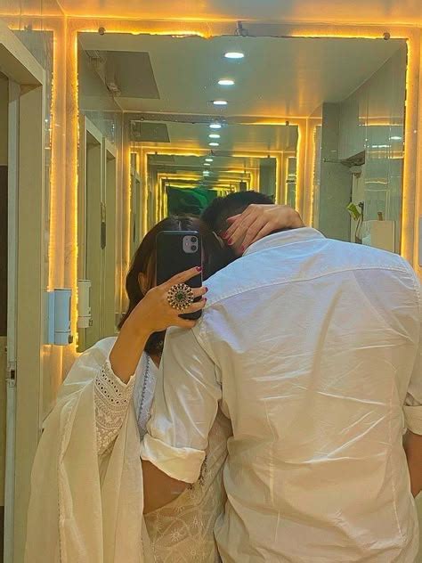 Couple Mirror Selfie Aesthetic