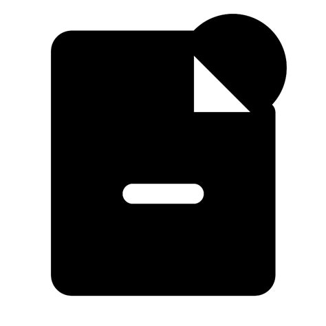 File Minus Fill Vector SVG Icon SVG Repo
