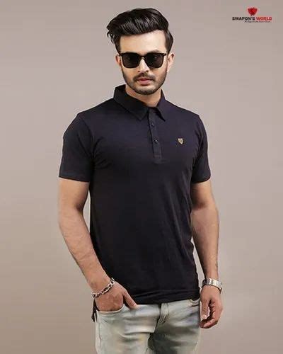 Casual Wear Plain Mens Polo Half Sleeve T Shirt At Rs 195piece In Mumbai